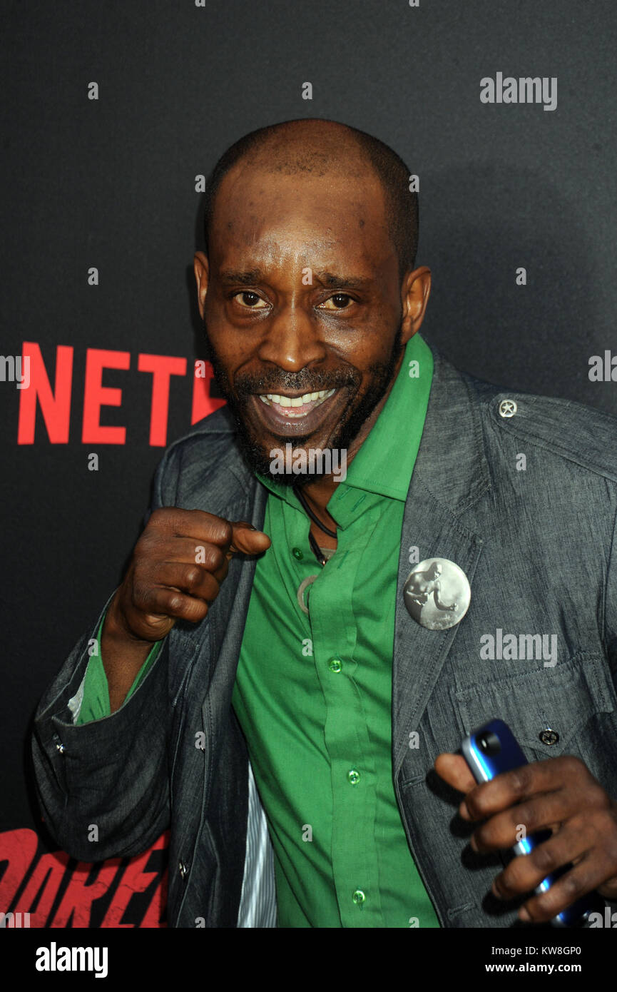 NEW YORK, NY - MARCH 10: Rob Morgan attends the 'Daredevil' season 2 ...