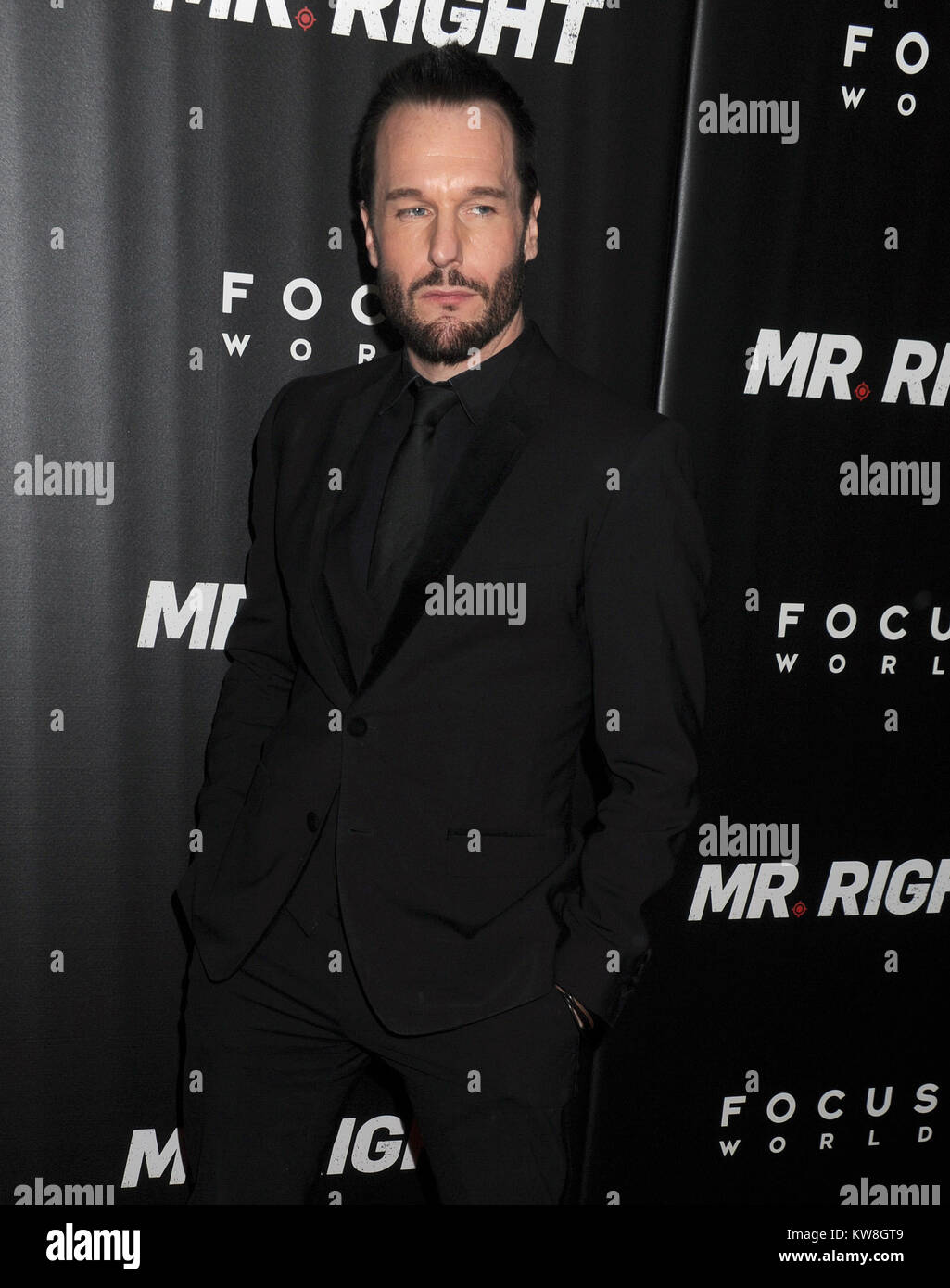 NEW YORK, NEW YORK - APRIL 06: Michael Eklund attends the 'Mr. Right ...