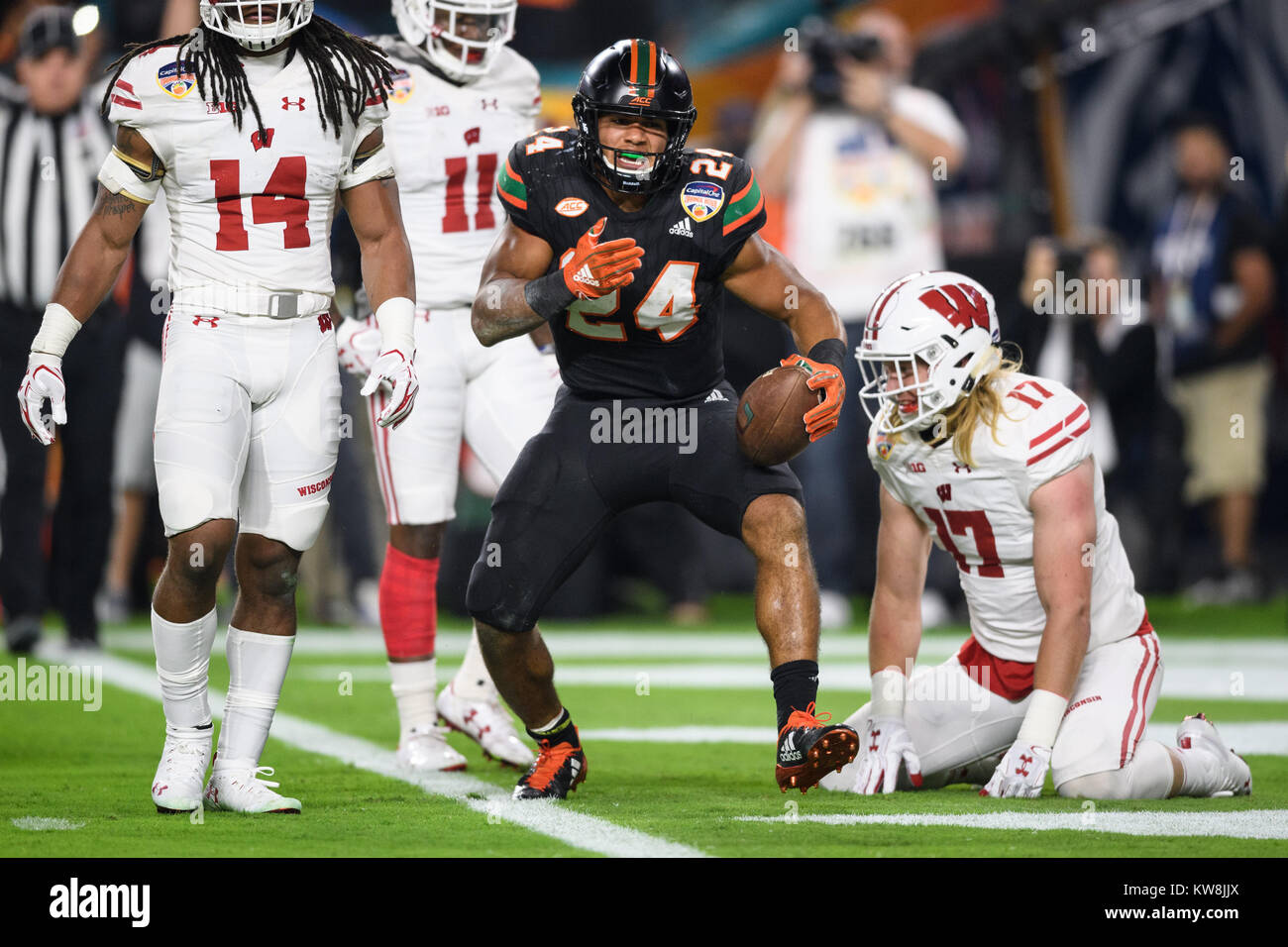 Miami hurricanes orange bowl hi-res stock photography and images - Alamy