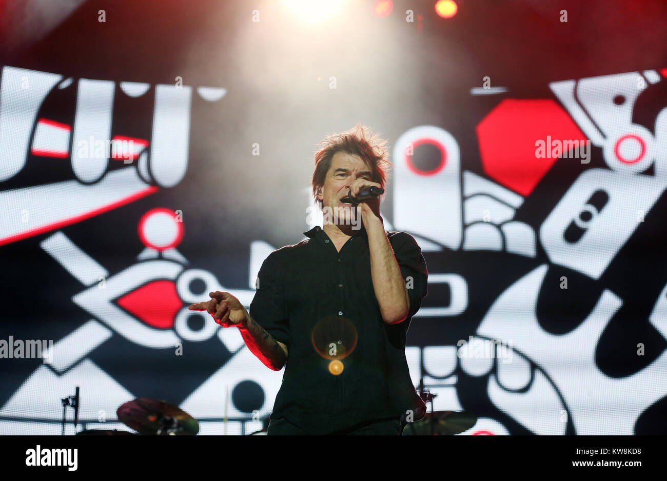 Duesseldorf, Germany. 30th Dec, 2017. Campino, singer with the band ...