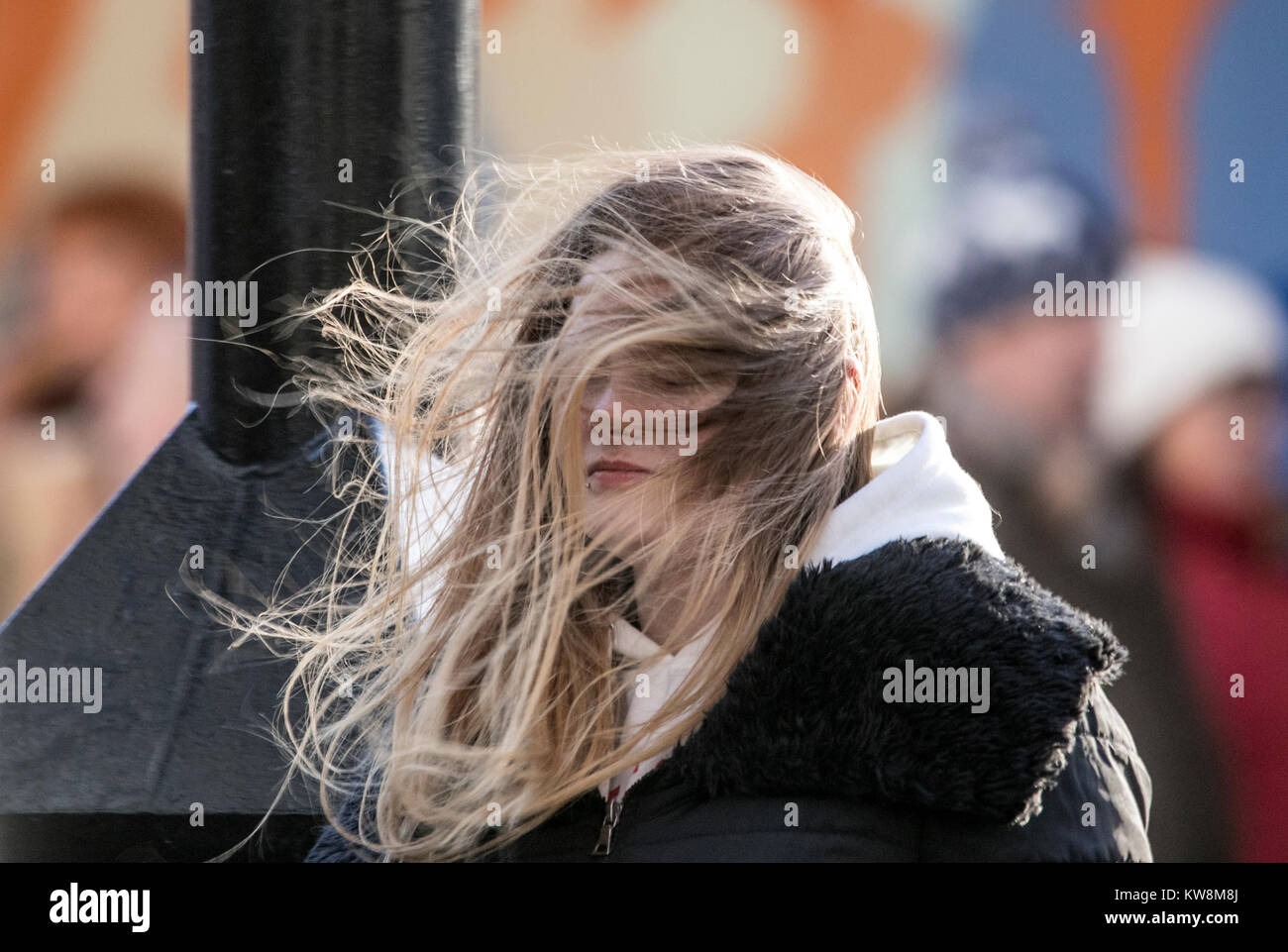 Wind Blown Hair Stock Photos & Wind Blown Hair Stock Images - Alamy