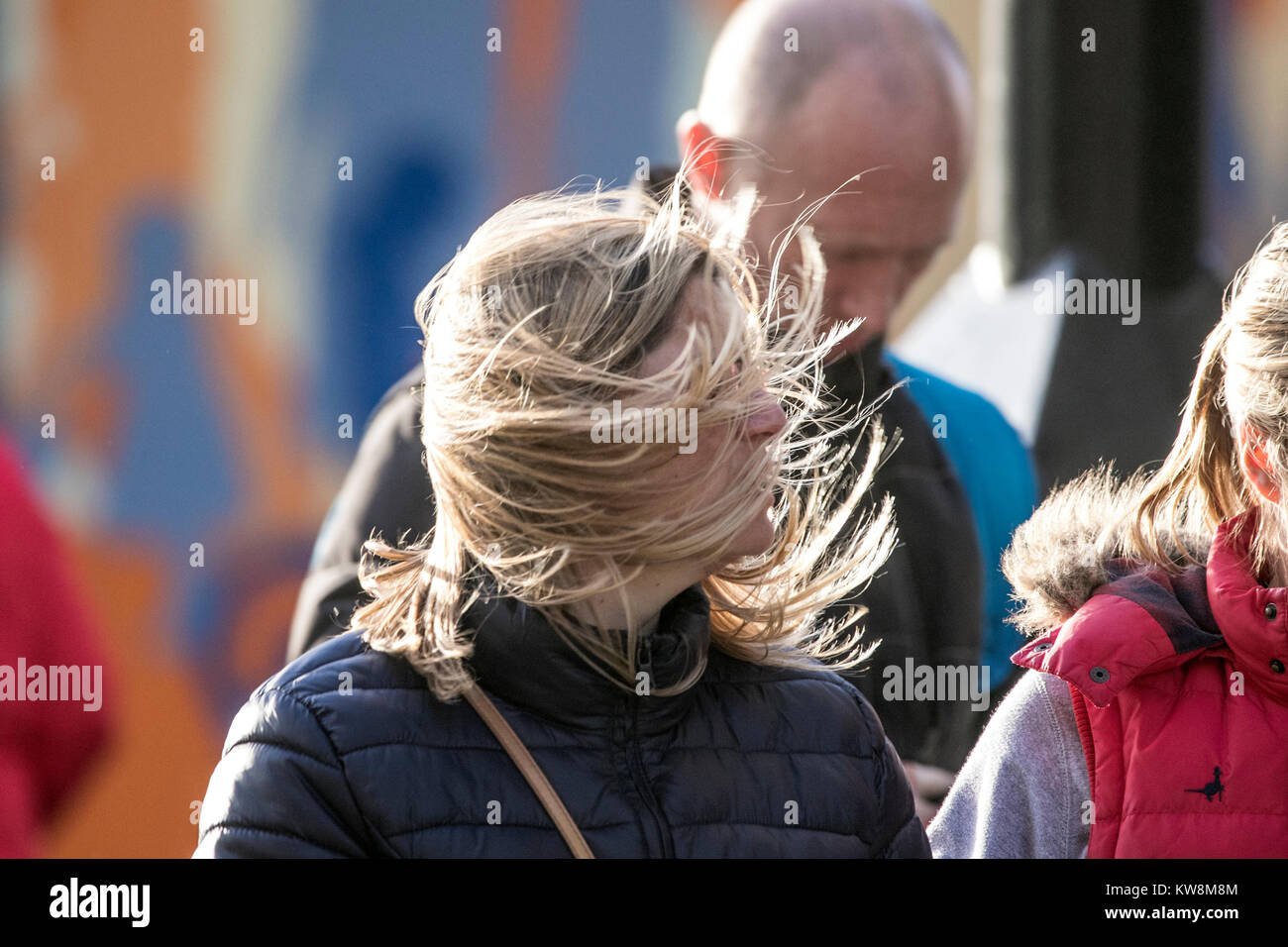 Wind Swept Hair Stock Photos & Wind Swept Hair Stock Images - Alamy