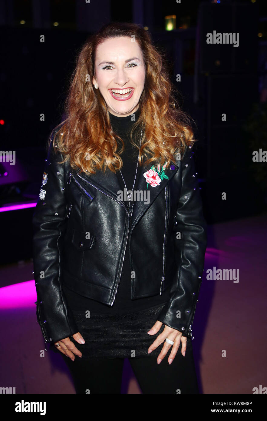 Swiss singer Geraldine Olivier at the Seitenblicke party in Graz ...