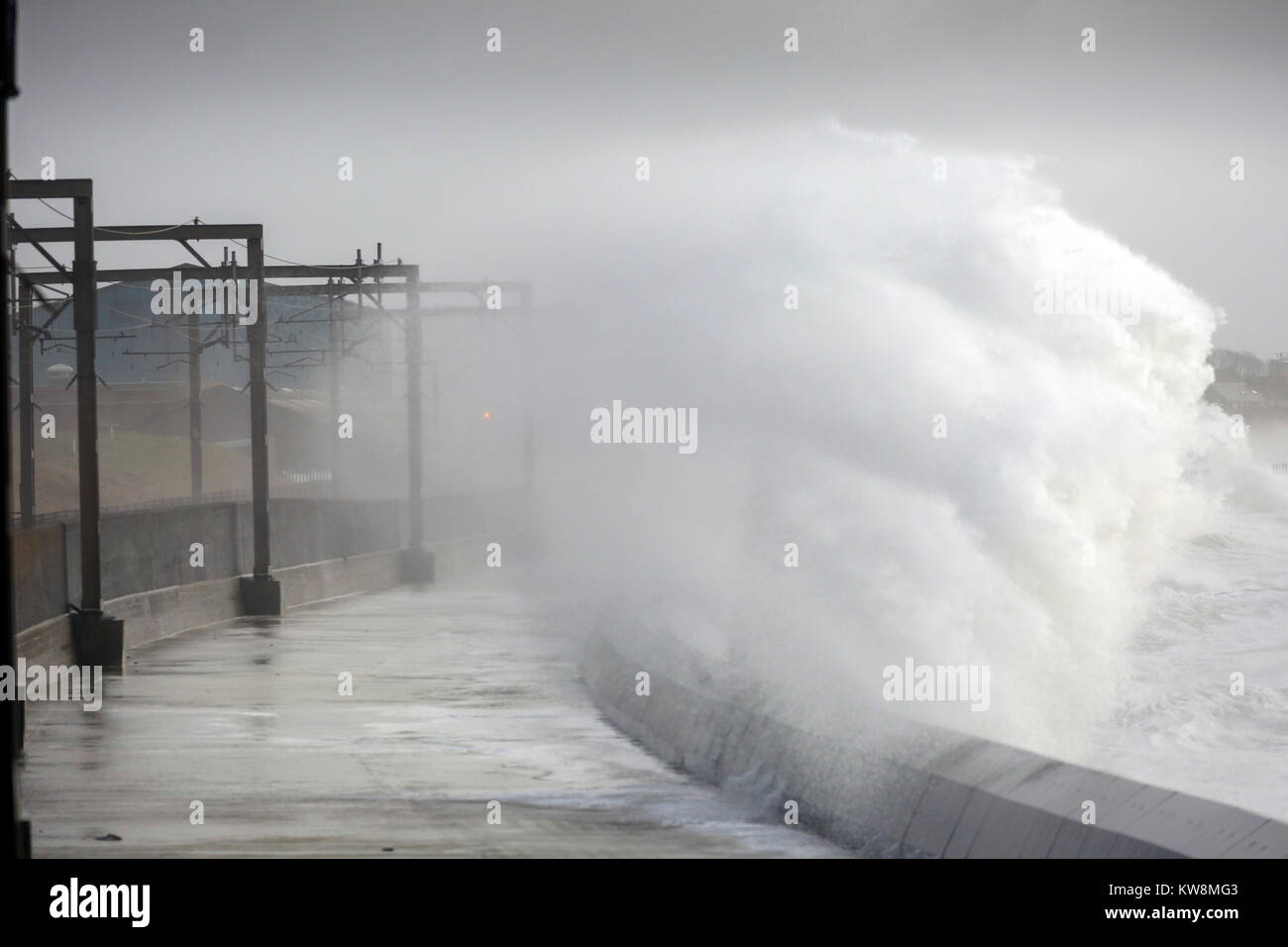 Storm scotland wind waves hi-res stock photography and images - Alamy