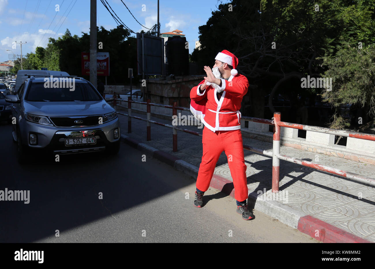 Gaza City, Gaza Strip, Palestinian Territory. 31st Dec, 2017. A ...