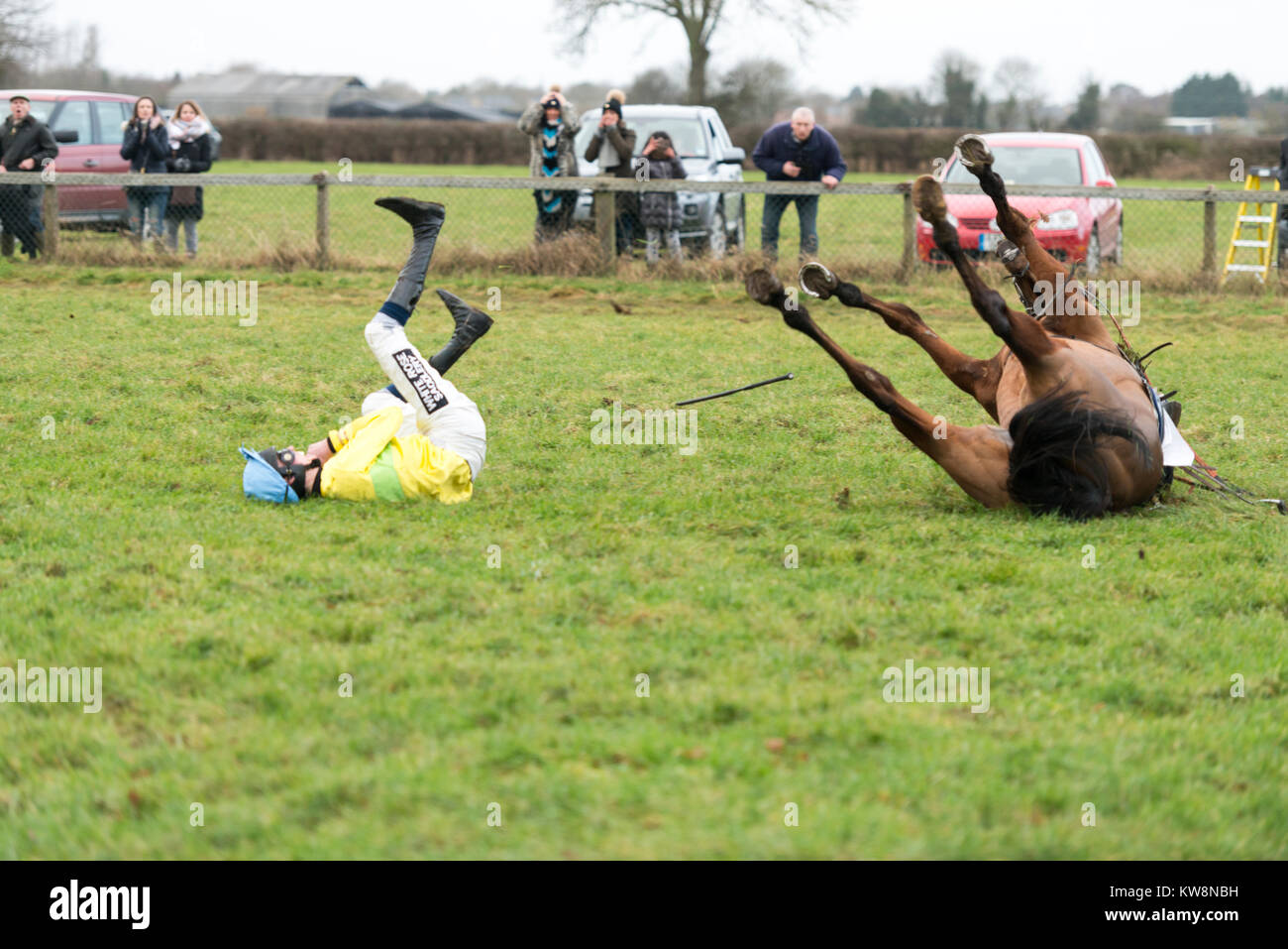 Hurdles fall hi-res stock photography and images - Alamy
