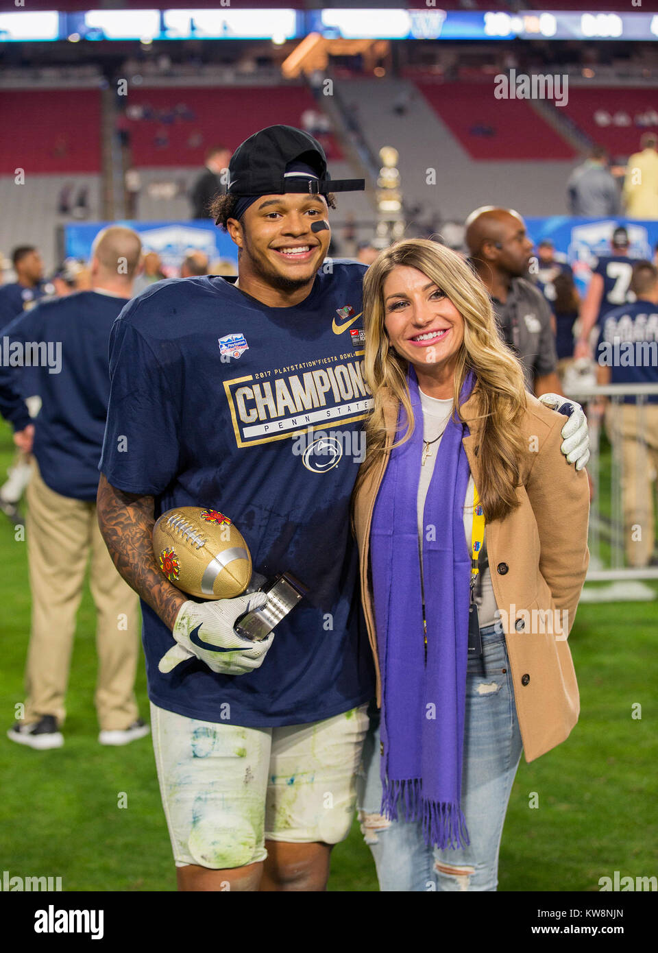 Glendale, AZ, USA. 30th Dec, 2017. Penn State safety (2) Marcus Allen ...