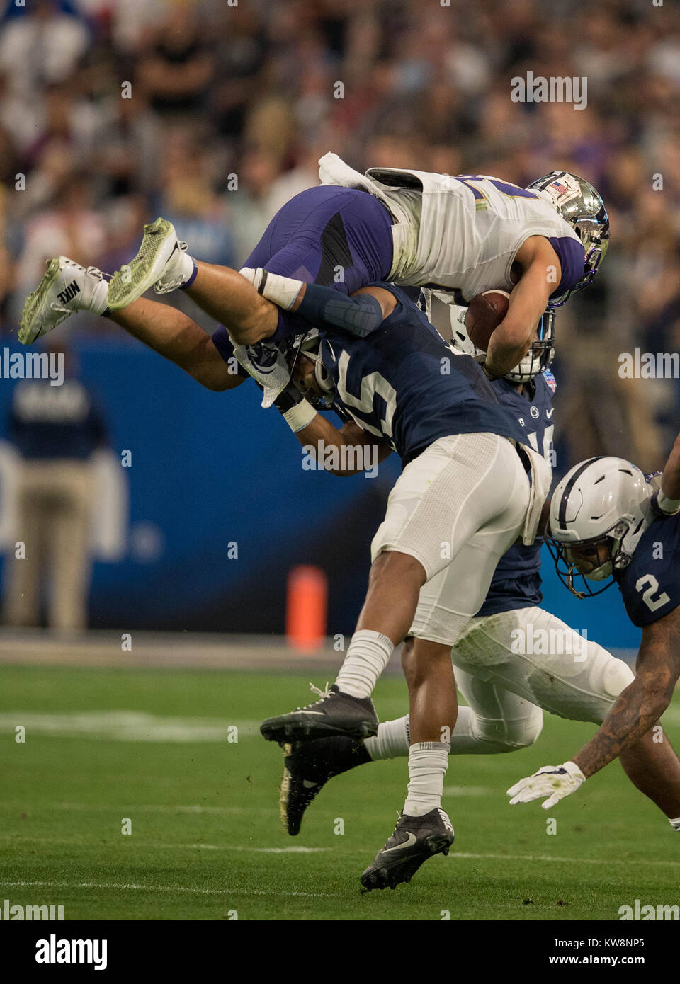 Glendale, AZ, USA. 30th Dec, 2017. Penn State cornerback (15) Grant ...