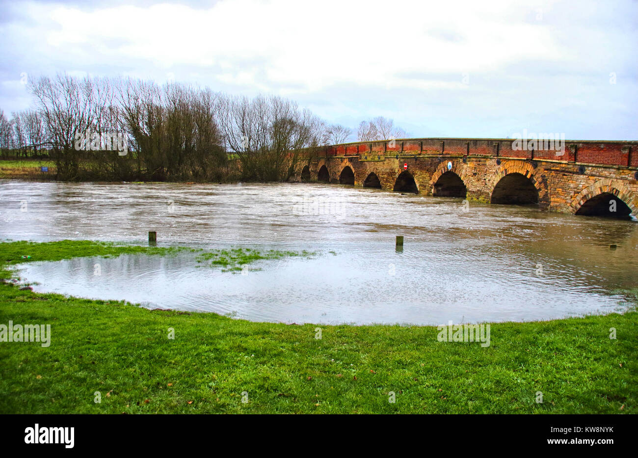 Bedfordshire, UK. 31st December, 2017. Low lying Bedfordshire has ...