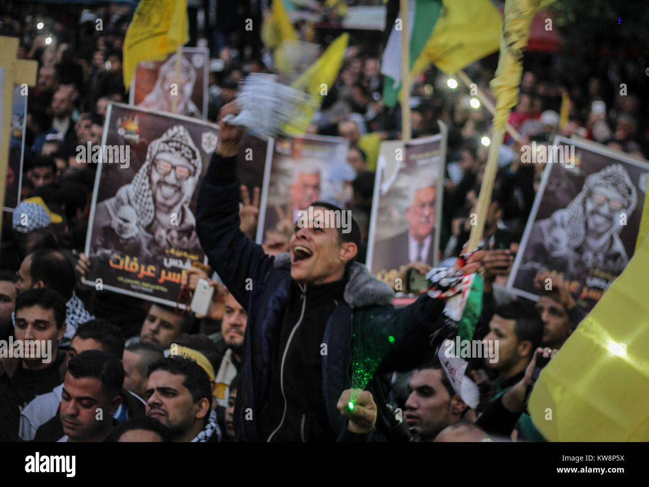 Gaza, Gaza Strip, Occupied Palestinian Territory. 31st Dec, 2017 ...