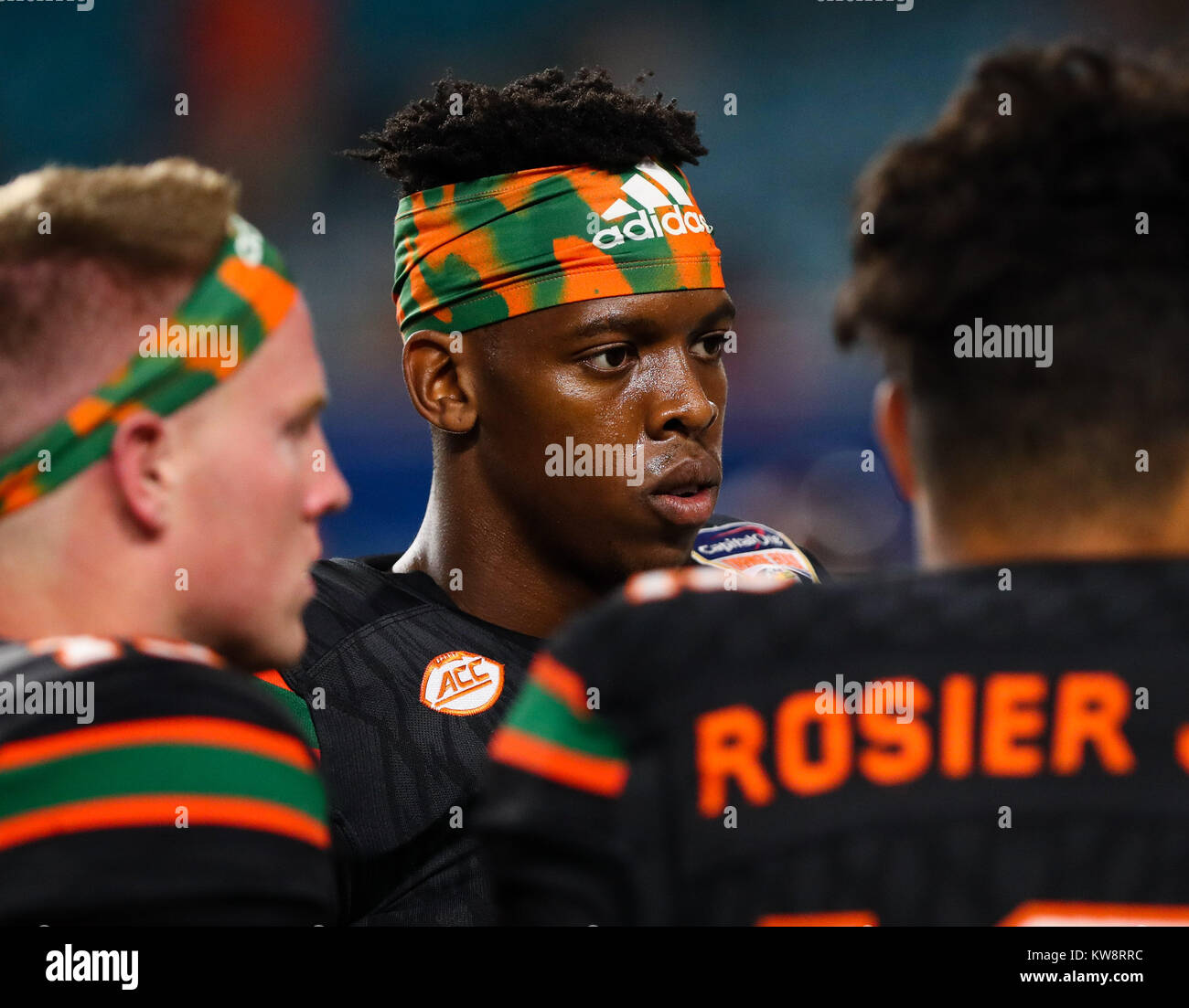 Miami Gardens, Florida, USA. 30th Dec, 2017. Miami Hurricanes ...