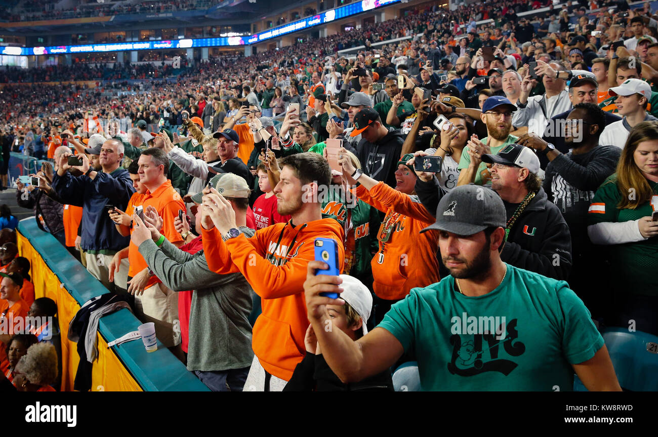 December 30, 2017: UM fans preserve memories on their mobile devices of ...