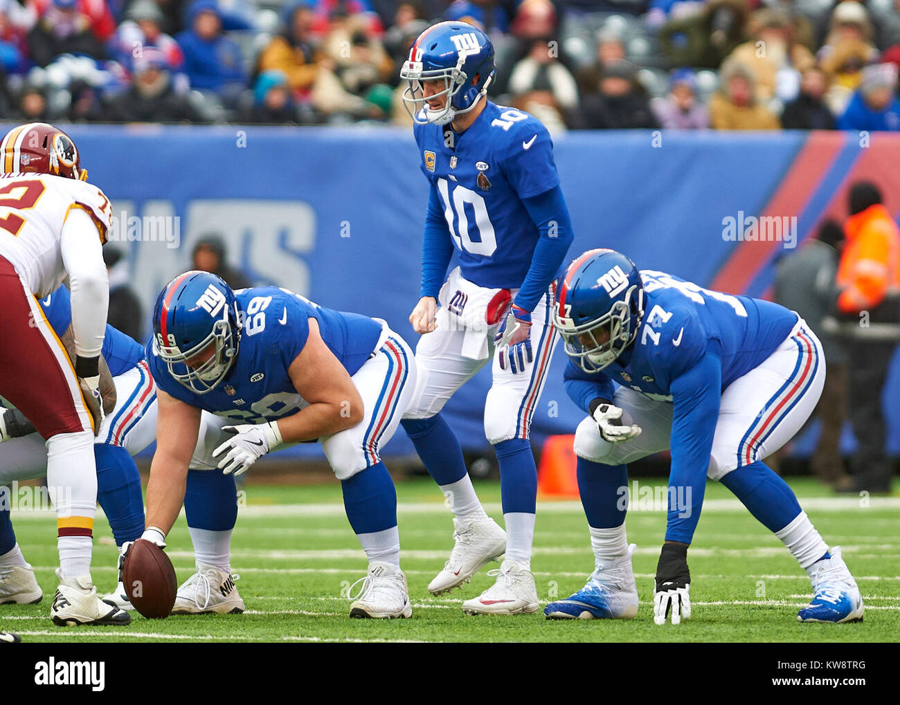 East Rutherford, New Jersey, USA. 31st Dec, 2017. New York Giants ...