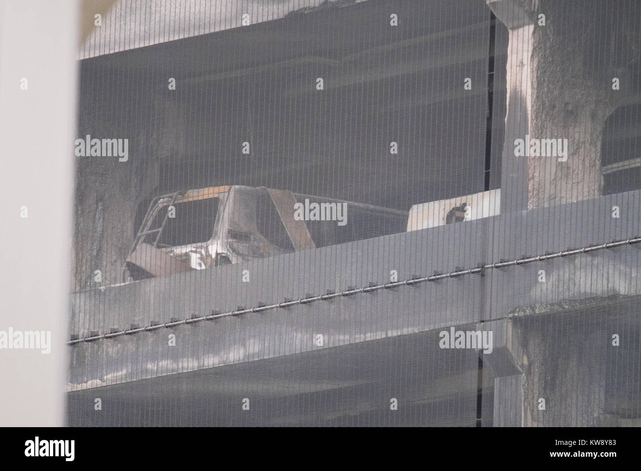 Liverpool echo arena car park fire hi-res stock photography and images ...