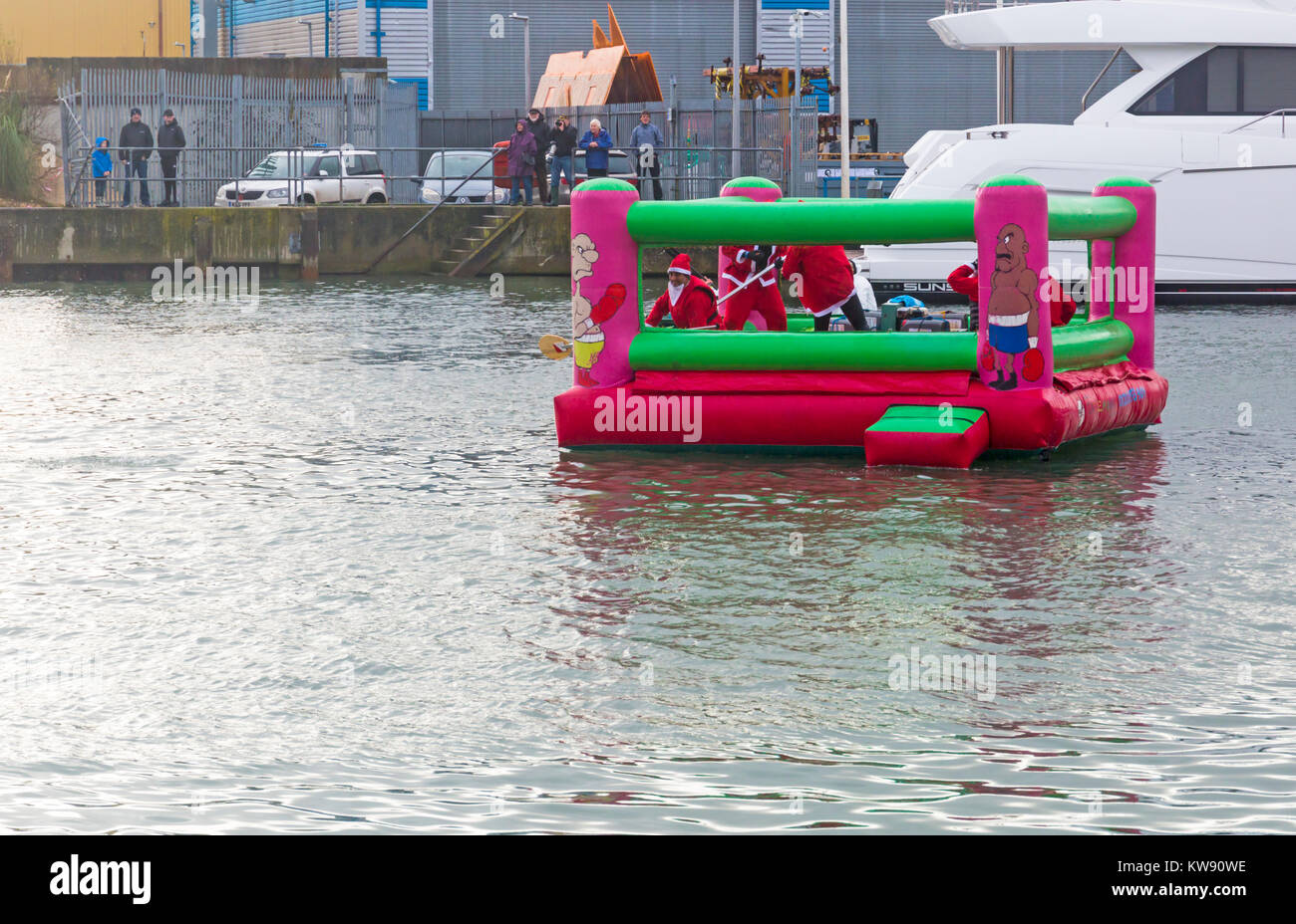 Floating boxing ring hi-res stock photography and images - Alamy