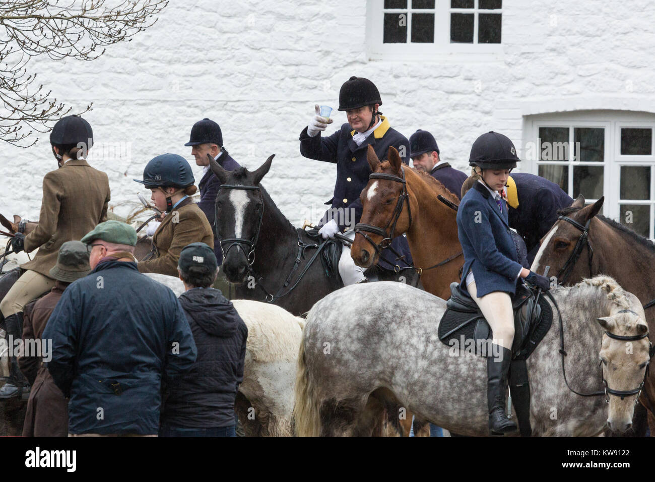 Midhurst, West Sussex, UK. 1st Jan, 2018. The Chiddingfold, Leconfield ...