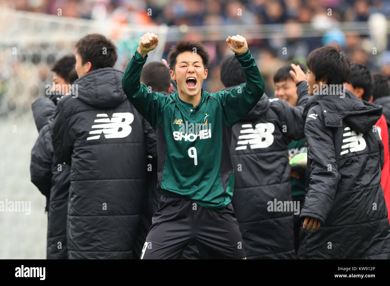 Saitama, Japan. 31st Dec, 2017. Shohei team group Football/Soccer ...