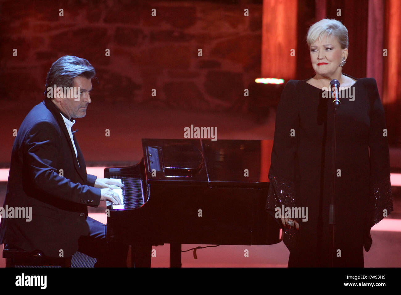 Recording of german ZDF TV Show 'Heiligabend mit Carmen Nebel ...