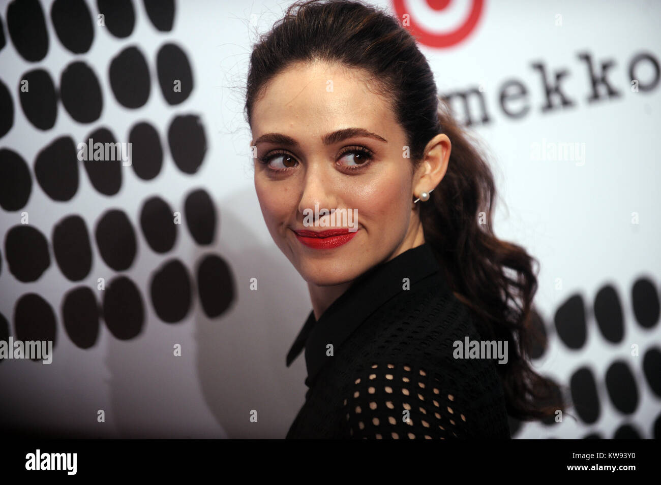 NEW YORK, NEW YORK - APRIL 07: Emmy Rossum attends the Marimekko For ...
