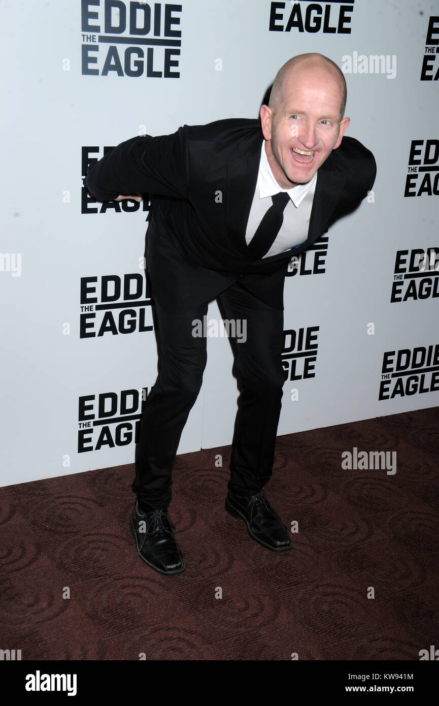 NEW YORK, NY - FEBRUARY 23: Michael Edwards attends the 'Eddie The ...