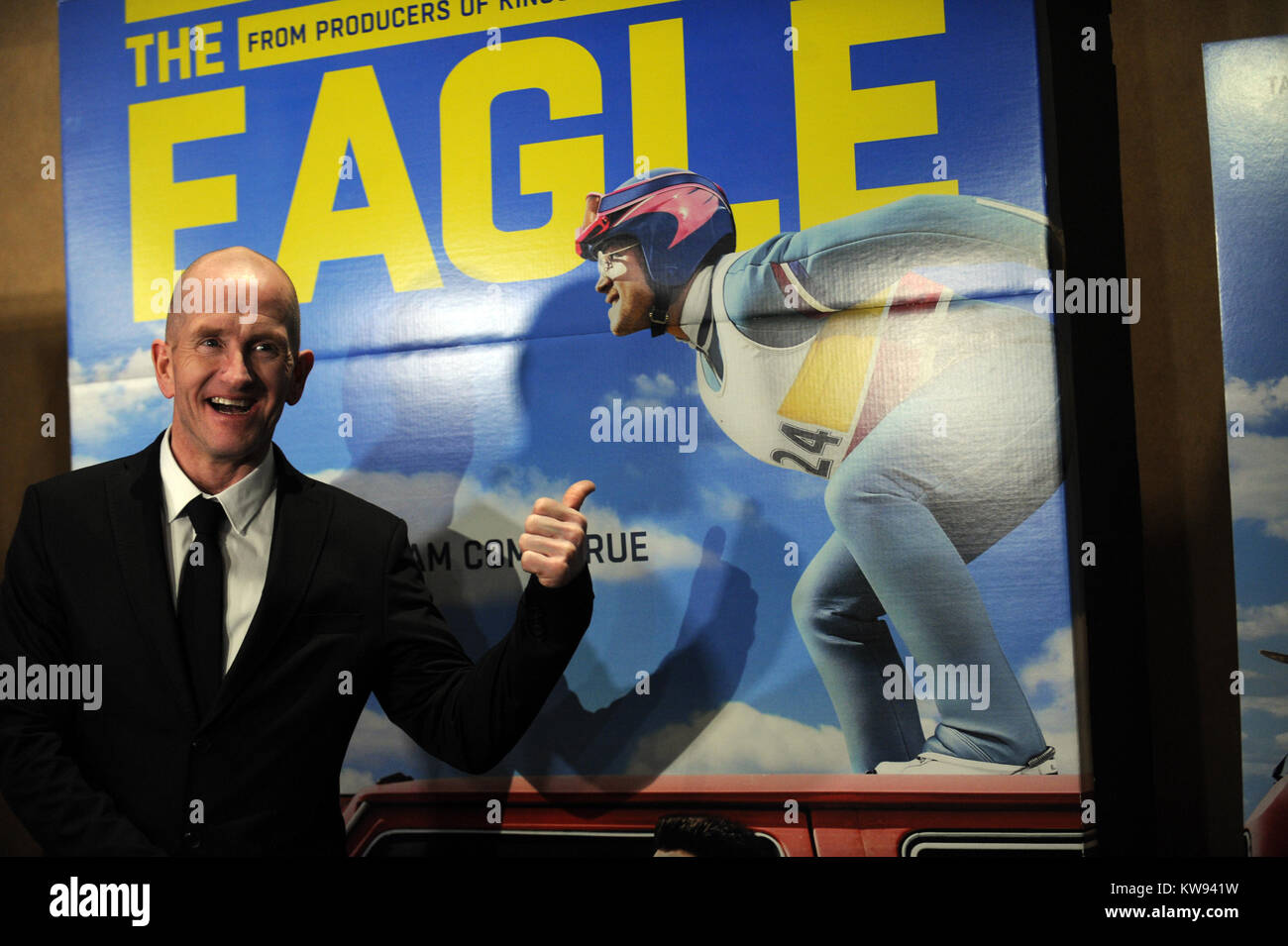 NEW YORK, NY - FEBRUARY 23: Michael Edwards attends the 'Eddie The ...