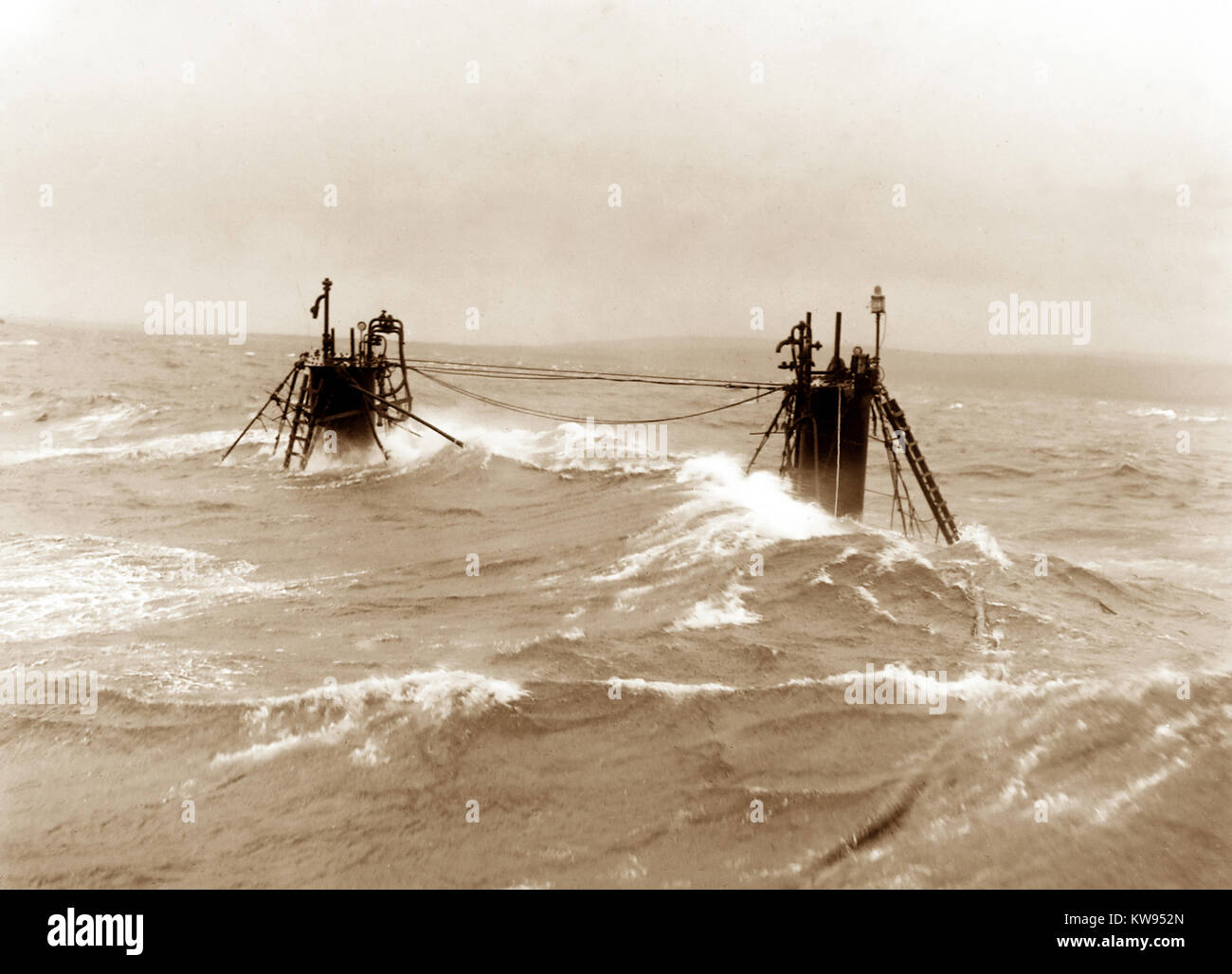 Scuttling of german fleet scapa flow hi-res stock photography and ...