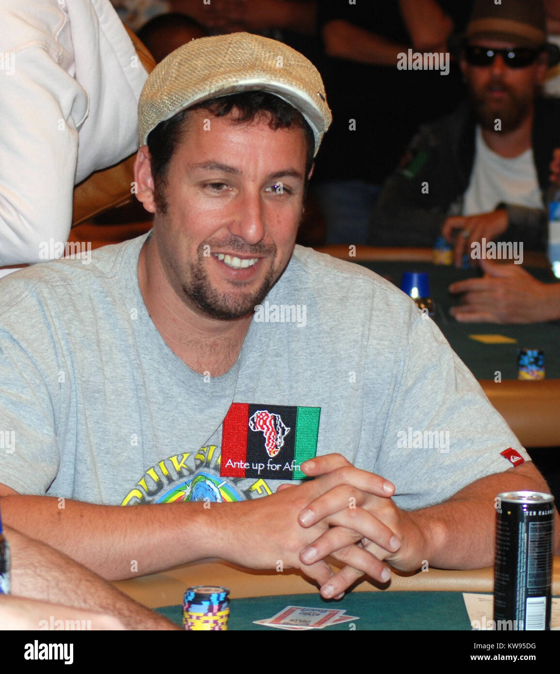 LAS VEGAS - JULY 5: Adam Sandler gets ready to compete in the Ante Up ...