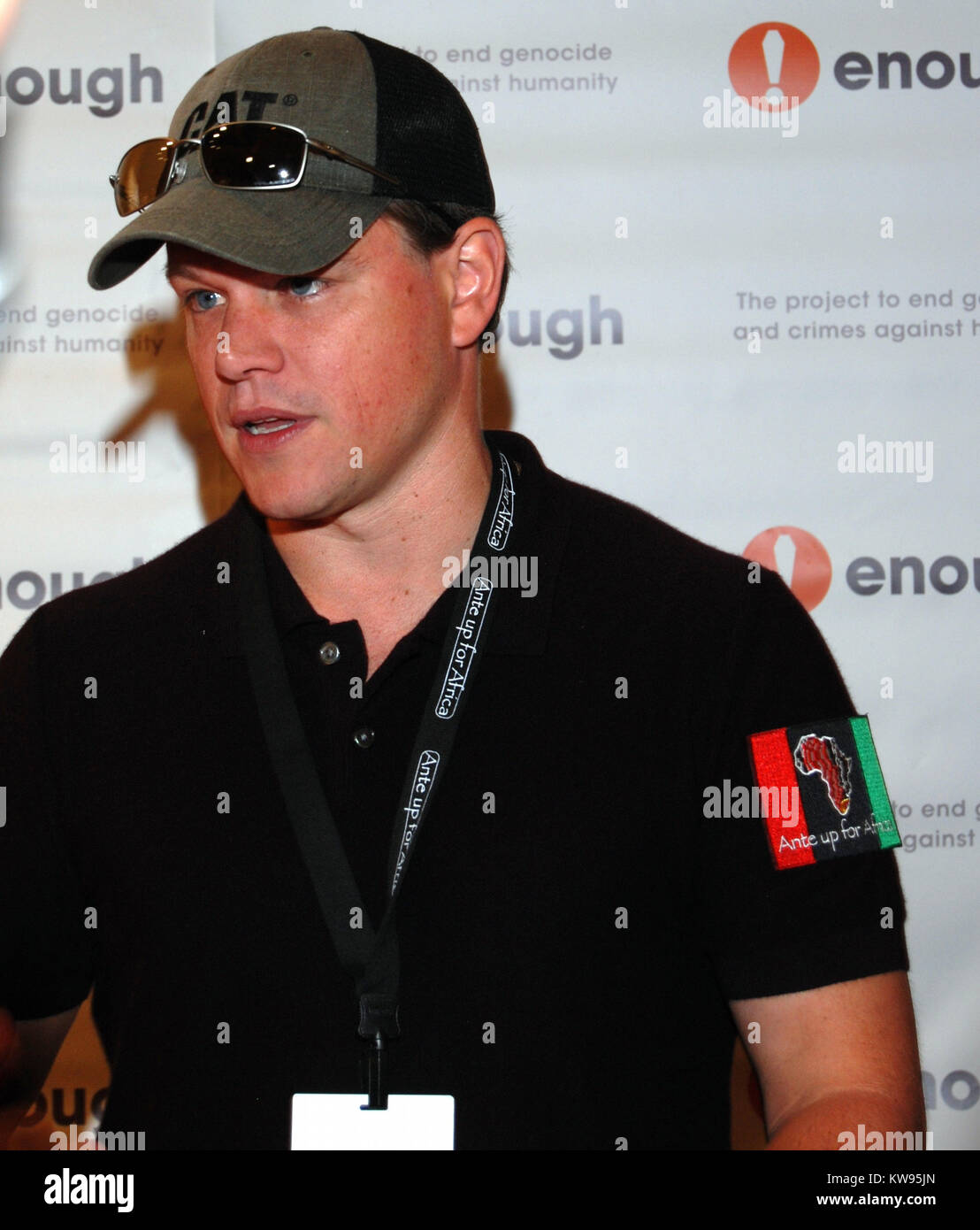 LAS VEGAS - JULY 5: Matt Damon gets ready to compete in the Ante Up for ...