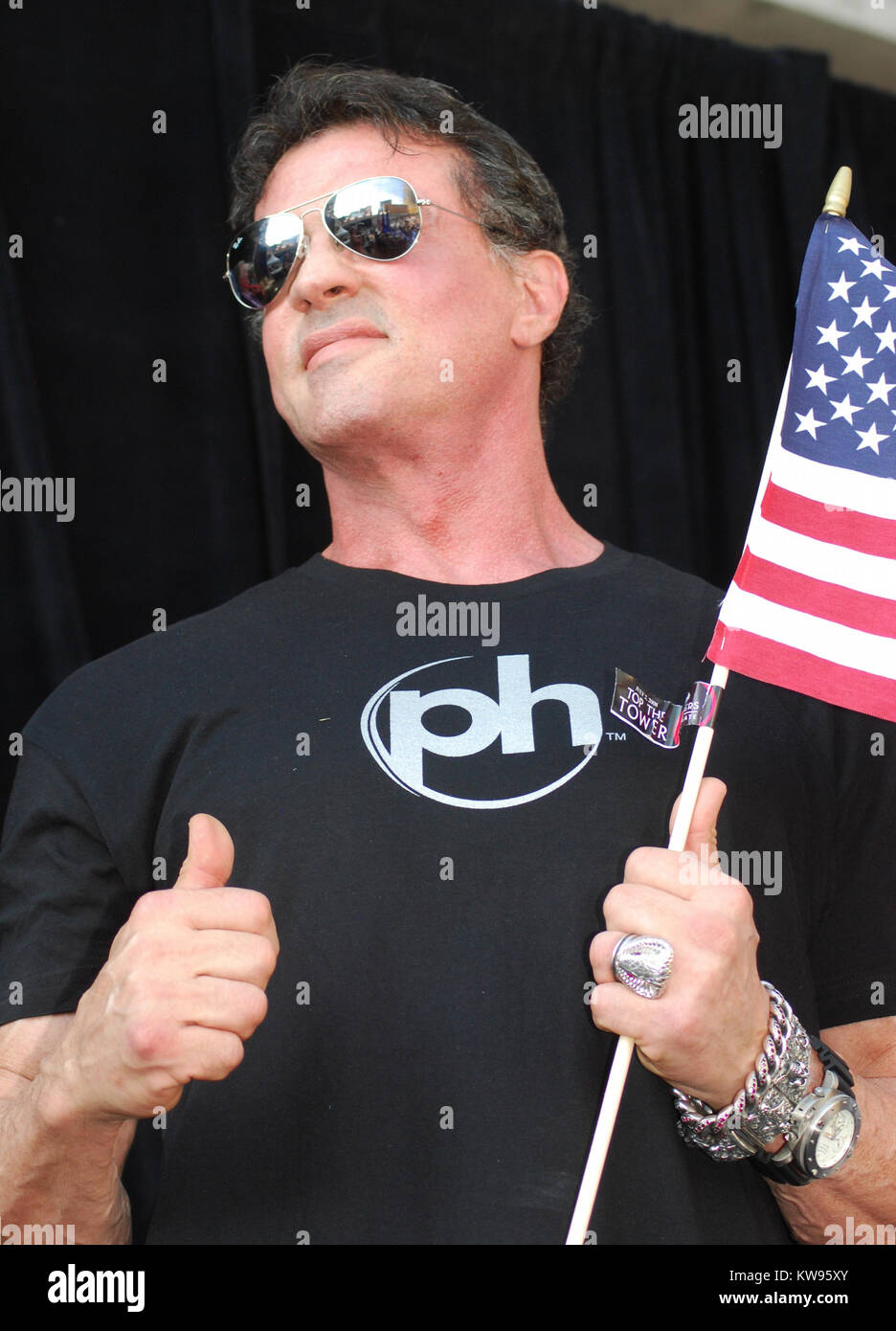 SMG RLV Sylvester Stallone 070208 16 LAS VEGAS - JULY 02: Actor ...