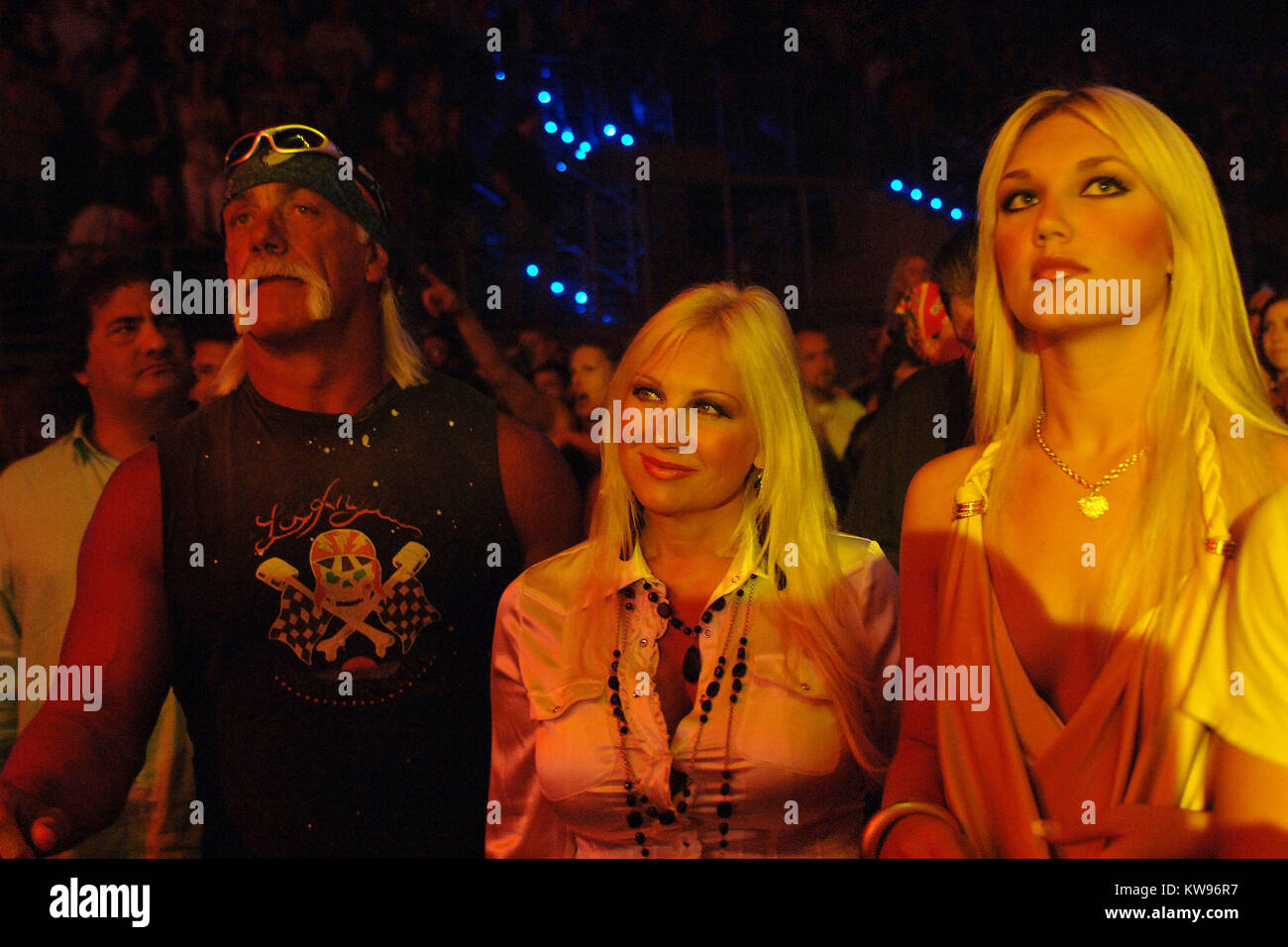 HOLLYWOOD, FL - FEBRUARY 16: Brooke Hogan at the Kid Rock concert at ...