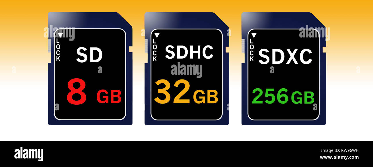 Flash memory is the theme of this illustration with assorted devices ...