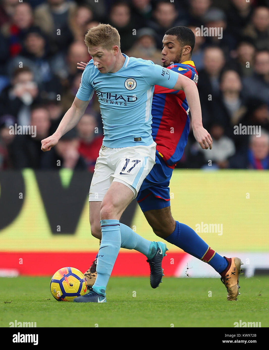 Manchester City's Kevin De Bruyne in action during the Premier League ...