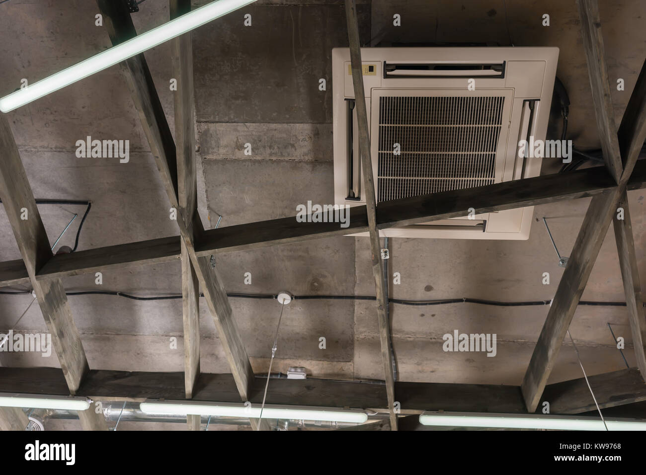 Cassette air conditioner hi-res stock photography and images - Alamy