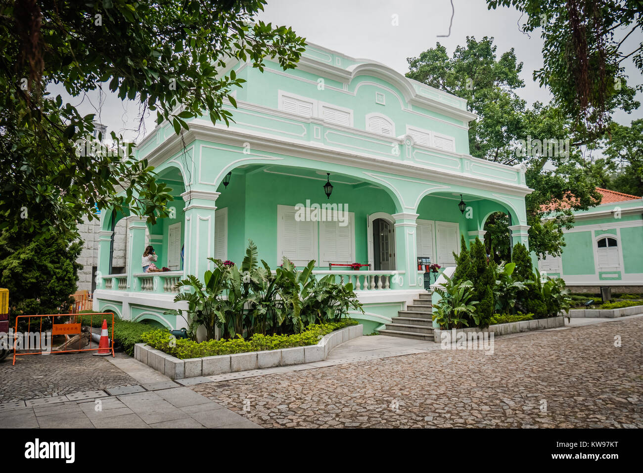 macau taipa houses museum tourist attraction Stock Photo - Alamy