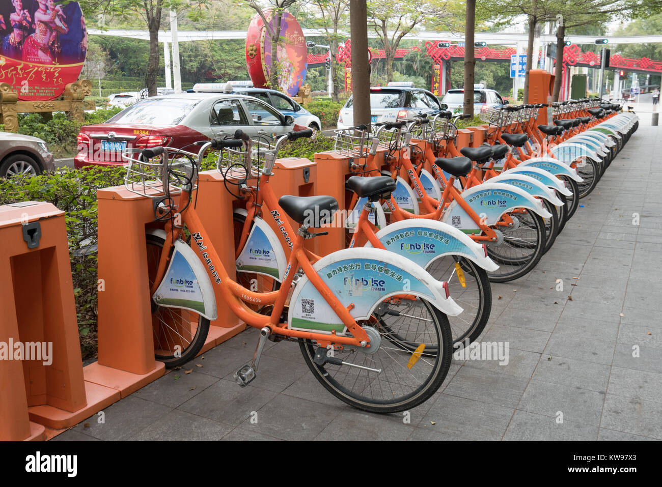 Shenzhen china bicycle hi-res stock photography and images - Alamy