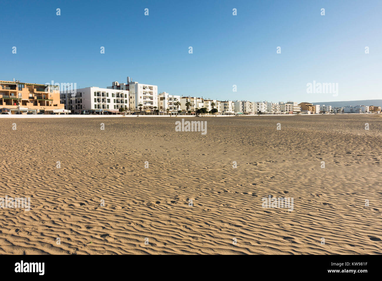 Coastal town of Barbate, Andalusian white village, with beaches hotels ...