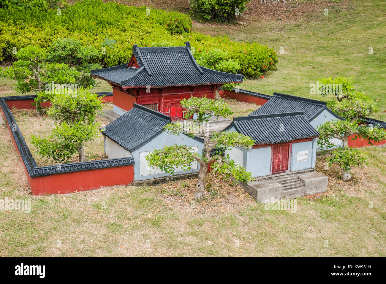 chinese landmark miniature version Stock Photo - Alamy
