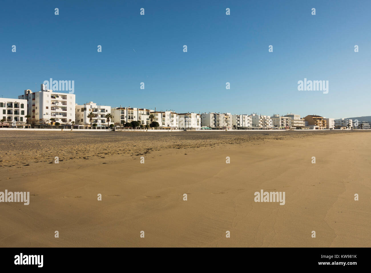 Coastal town of Barbate, Andalusian white village, with beaches hotels ...