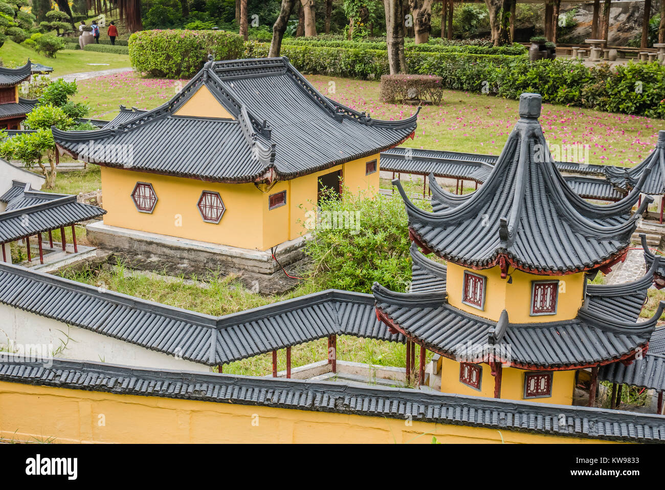 chinese landmark miniature version Stock Photo - Alamy
