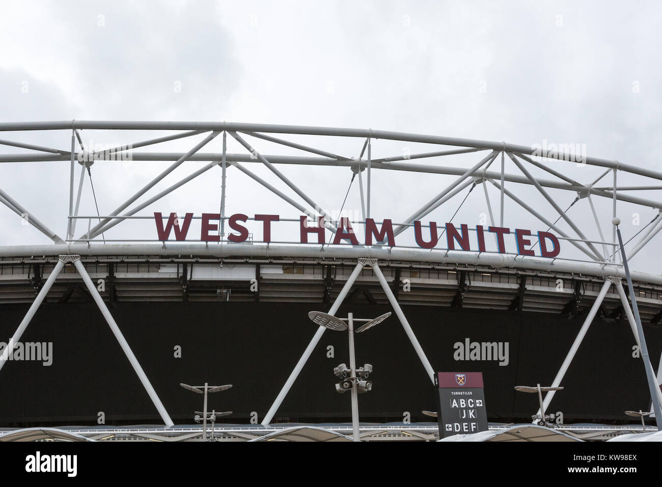 West ham united london hi-res stock photography and images - Alamy