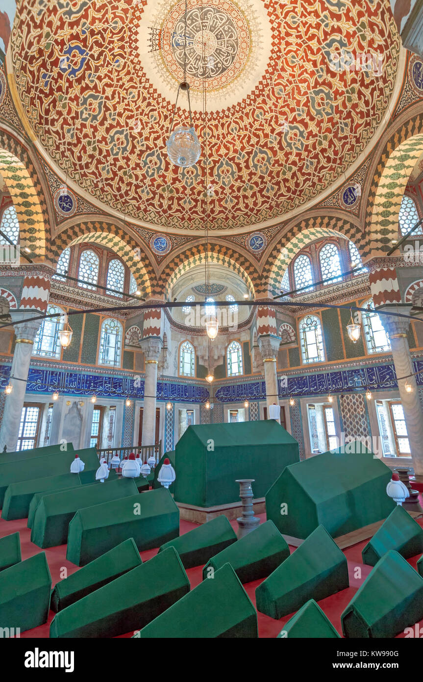 FEBRUARY 8,2010 ISTANBUL.The mausoleum of Selim III (24 December 1761 ...