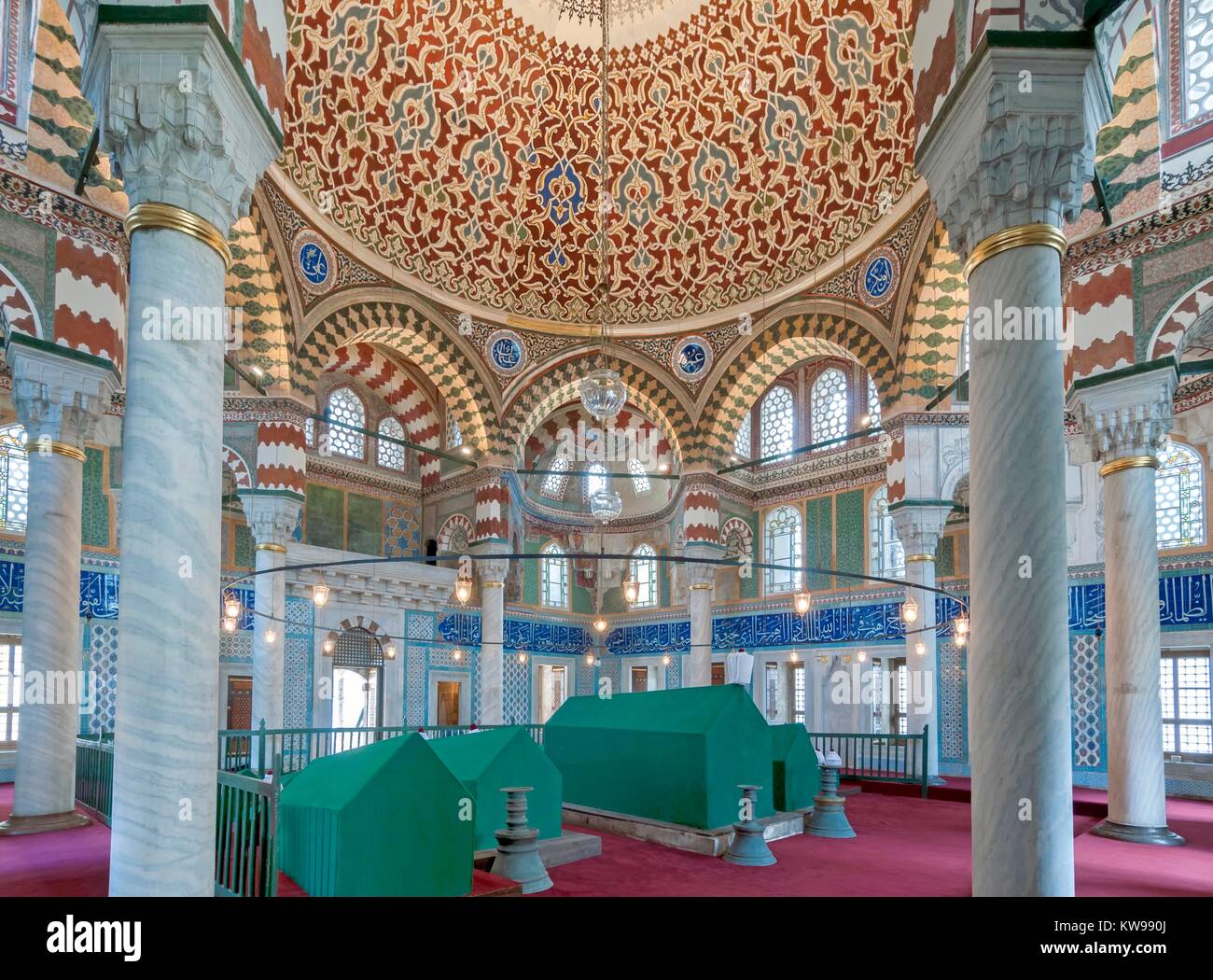FEBRUARY 8,2010 ISTANBUL.The mausoleum of Selim III (24 December 1761 ...