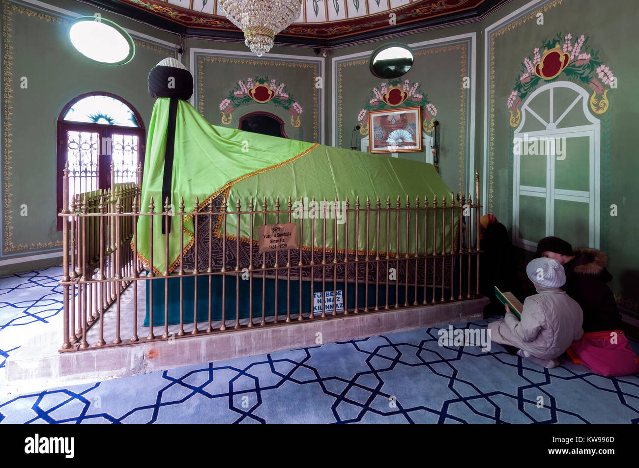 MARCH 3,2010.ISTANBULThe mausoleum of Sunbul Efendi was the founder of ...