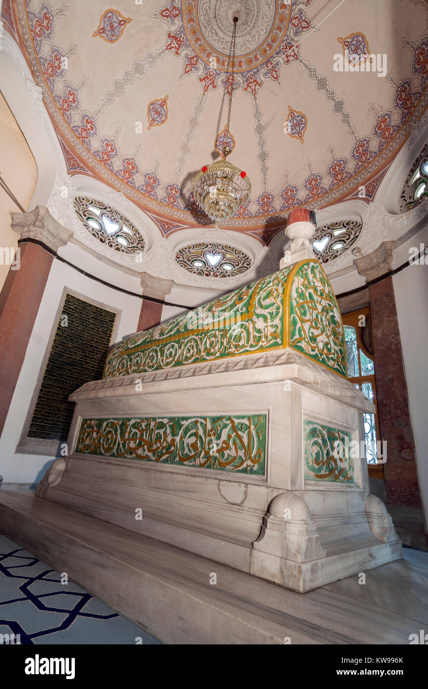 MARCH 3,2010.ISTANBULThe mausoleum of Sunbul Efendi was the founder of ...