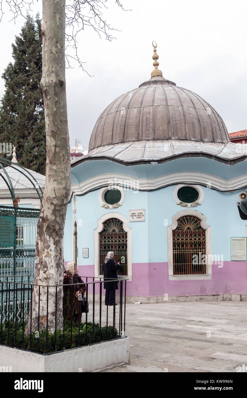 MARCH 3,2010.ISTANBULThe mausoleum of Sunbul Efendi was the founder of ...