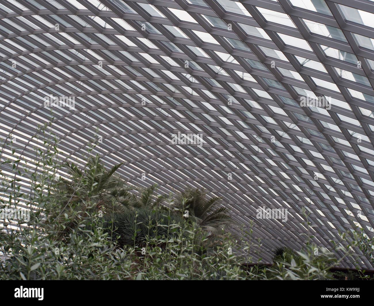 Flower Dome Roof Stock Photo - Alamy