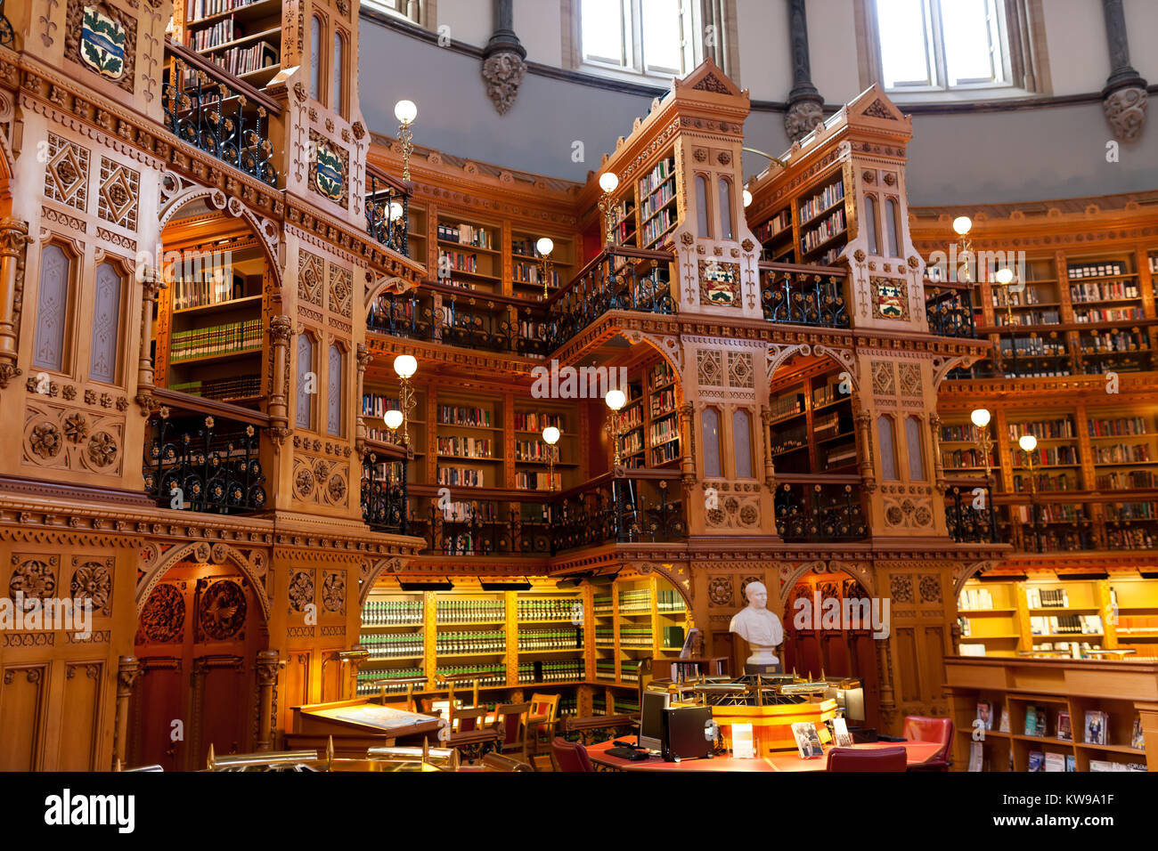 Library parliment ottawa ontario canada national capital city hi-res ...