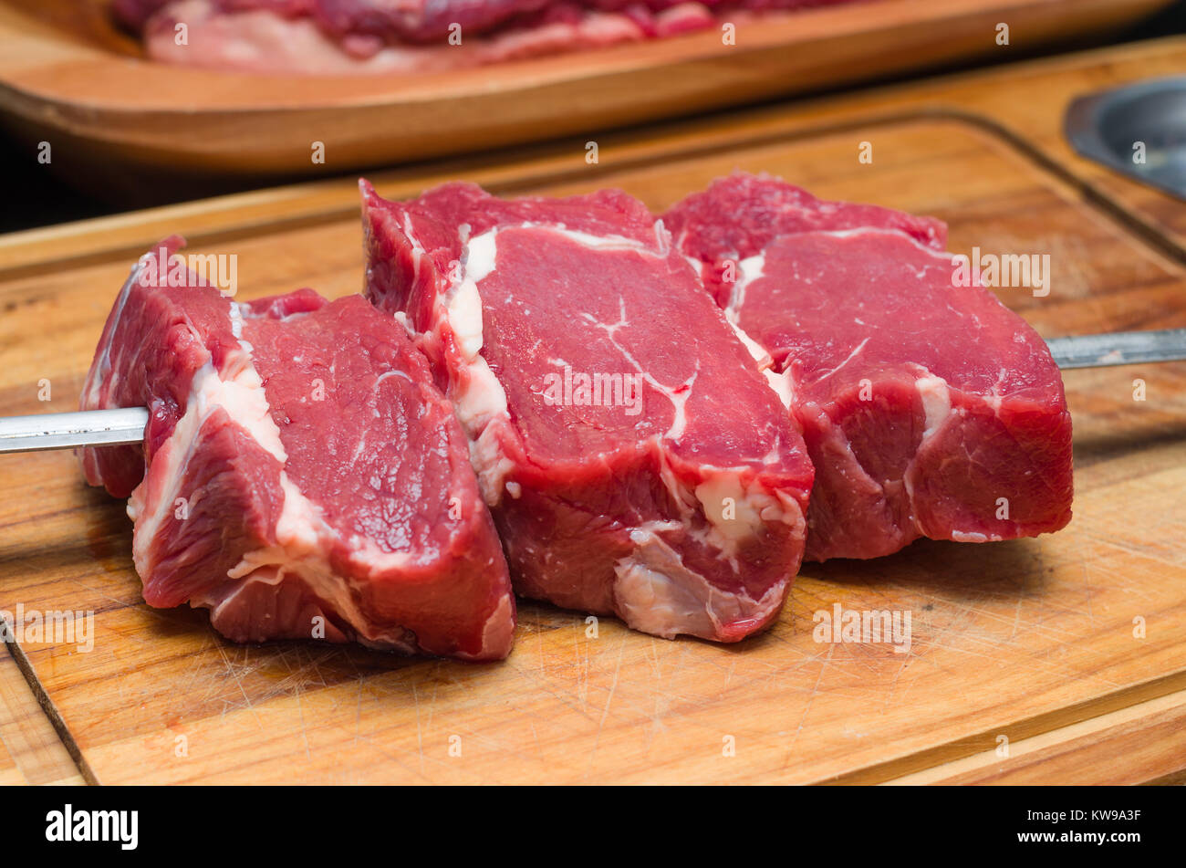 Beef skewer brazilian hi-res stock photography and images - Alamy