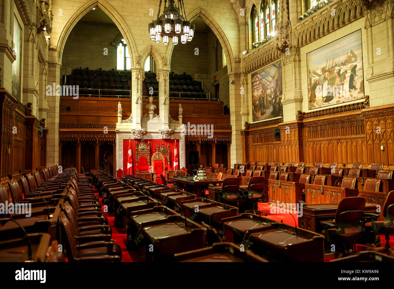 Canadian Senate Chamber