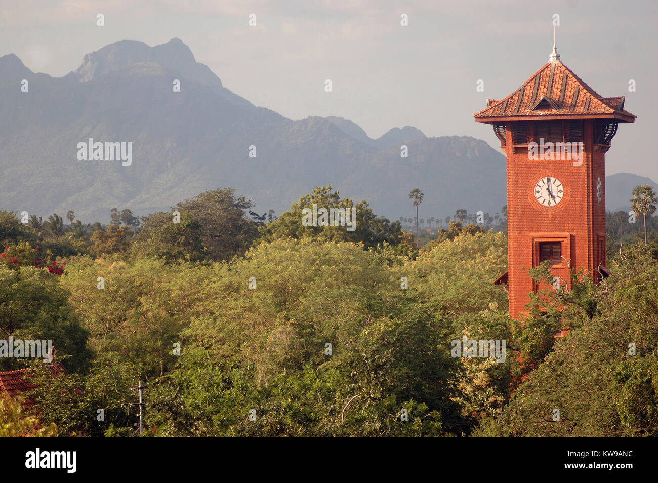 Clock tower in tamil hi-res stock photography and images - Alamy